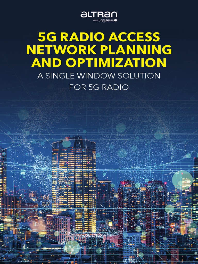 5g Radio Access Network Planning And Optimization Nov 2020 Pdf