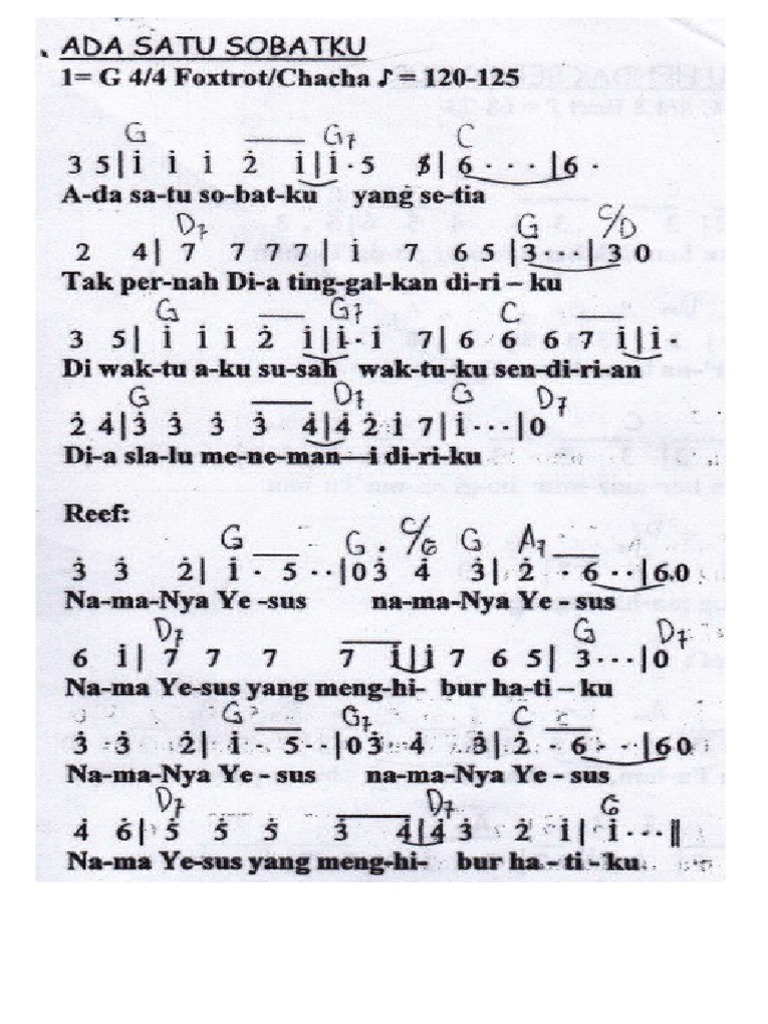 Ada Satu Sobat Setia | PDF