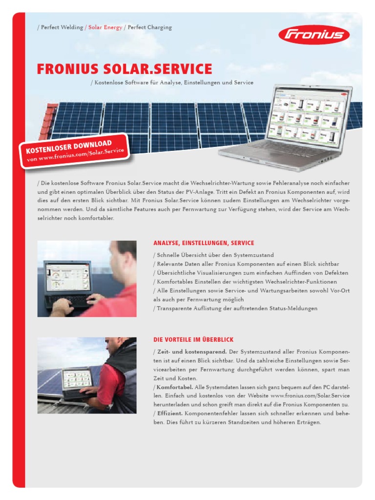 SE DS Fronius Solar Service DE | PDF