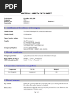 VIM Bleach Cream: Safety Data Sheet | PDF | Firefighting | Toxicity