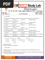 Class 6 Prime Time Math Worksheet | PDF | Prime Number | Numbers