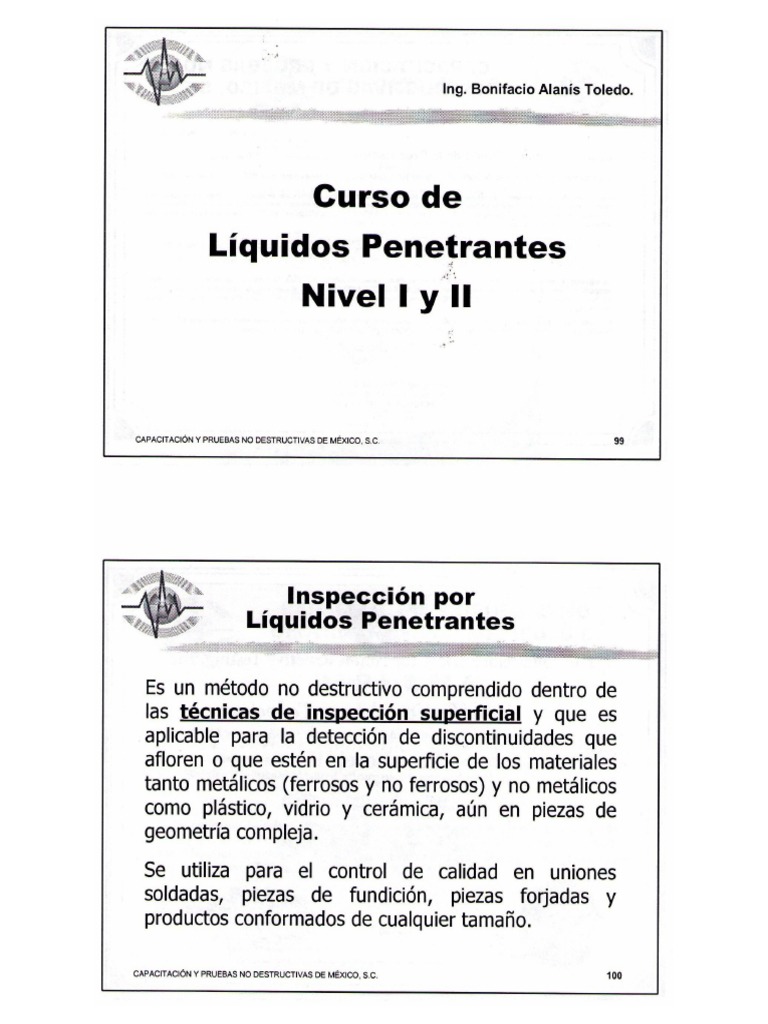 Liquidos Penetrantes | PDF