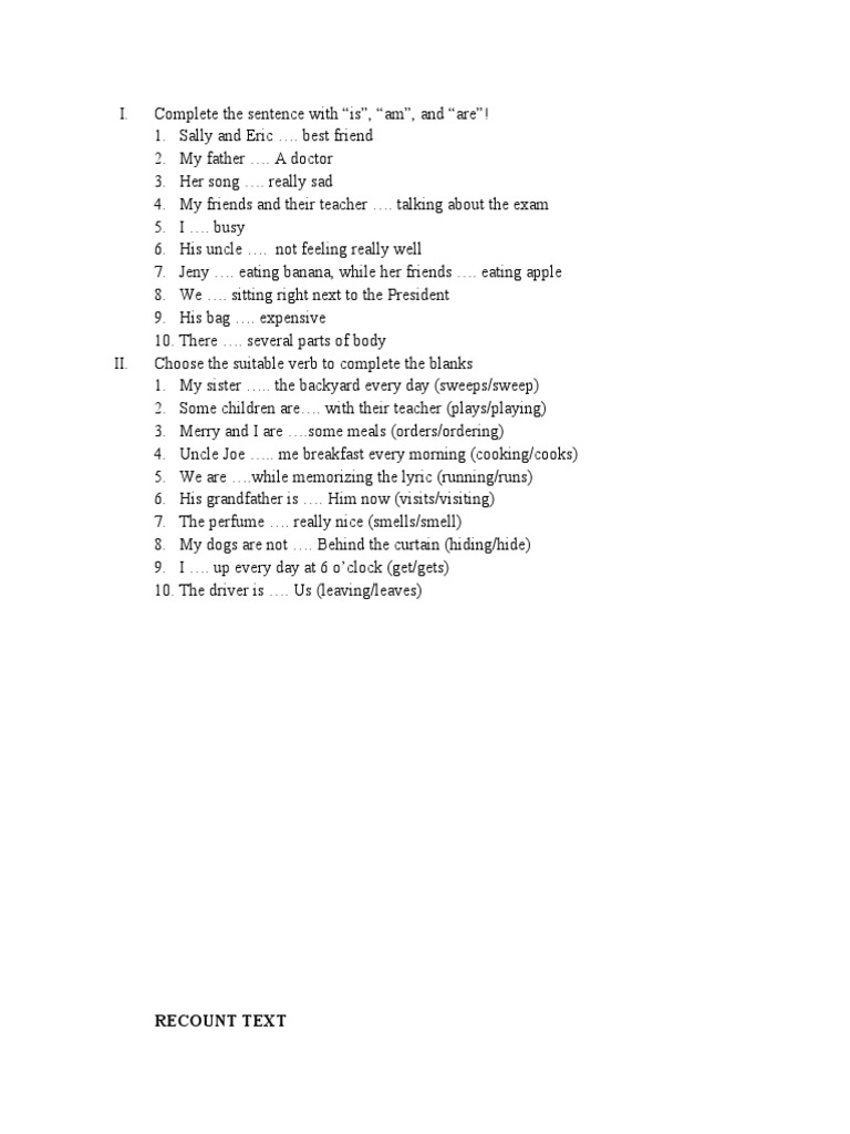 Complete The Sentence With | PDF | Asian Cuisine | Regional & Ethnic Food