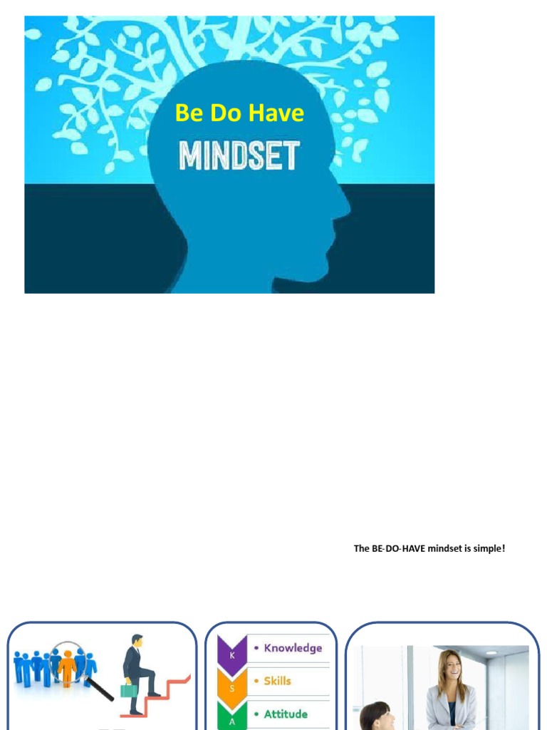 Be-Do-Have Mindset for Success | PDF