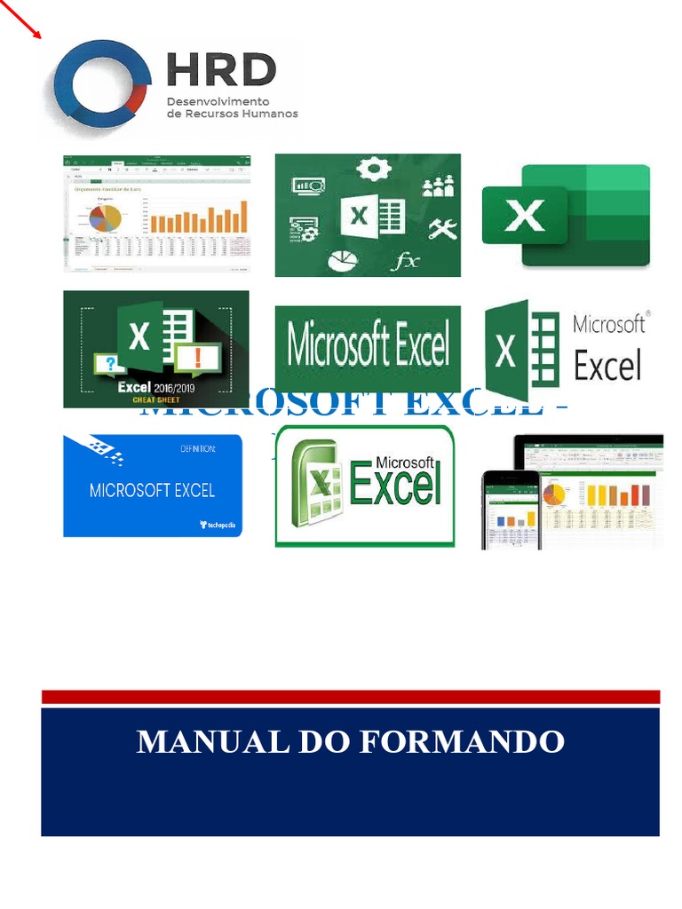 Microsoft Excel - Manual Do Formando (Draft) | PDF | Gestão de recursos humanos | Microsoft Excel