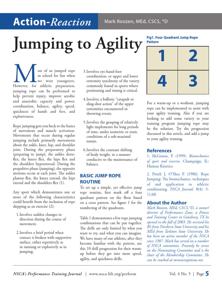 Jump Rope Workout | PDF | Human Leg | Physical Exercise