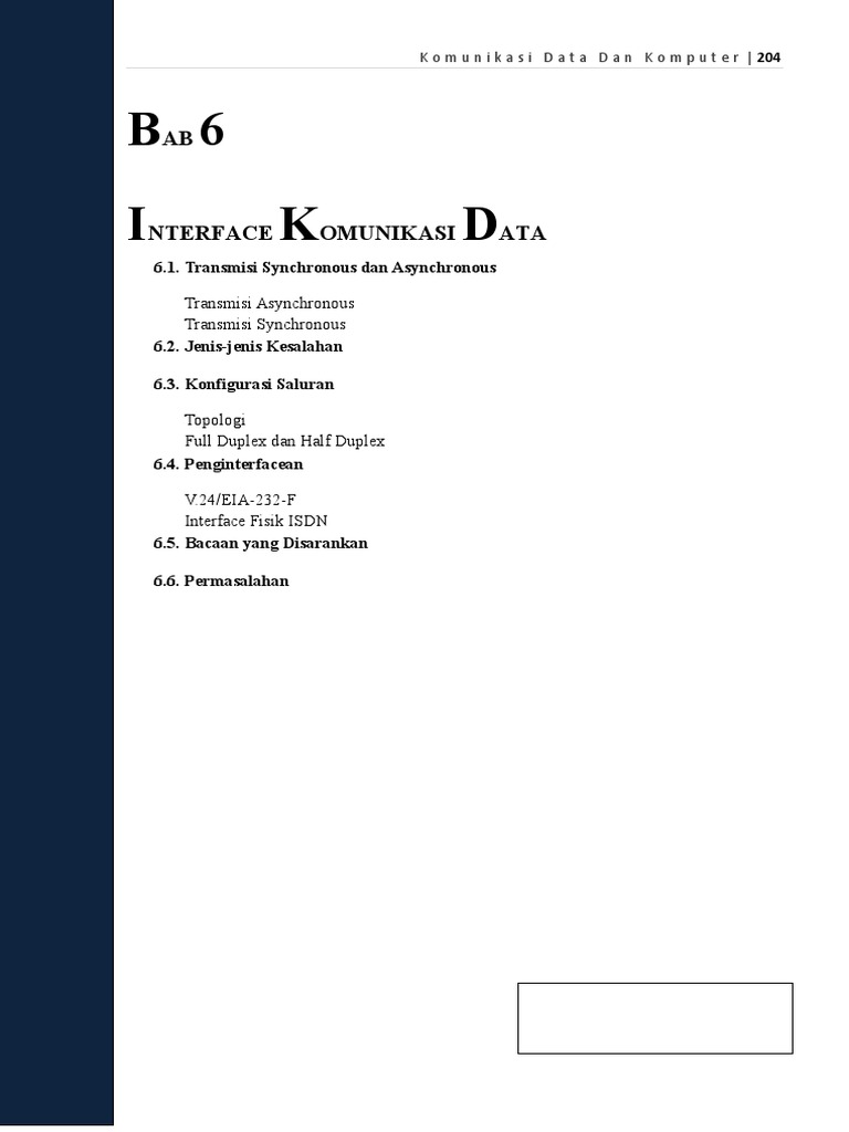 Komunikasi Data Dan Komputer (Final) | PDF