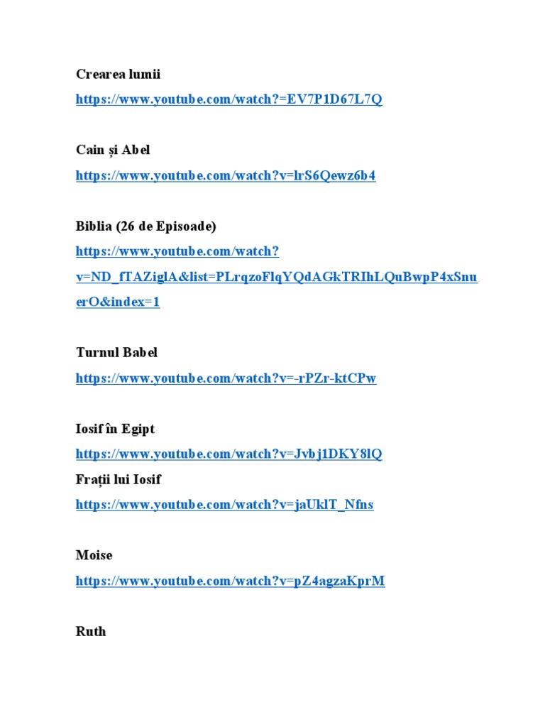 Linkuri Desene Animate | PDF