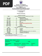 Class Program 2023-2024 | PDF | Teachers