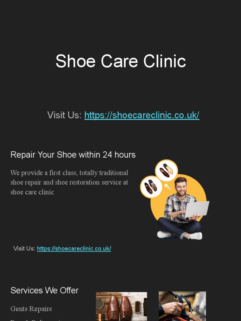 Shoe Care Clinic | PDF
