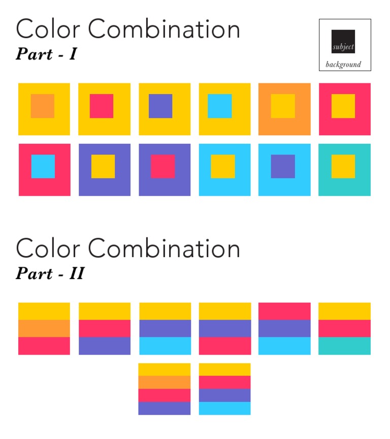 Color Combinations | PDF