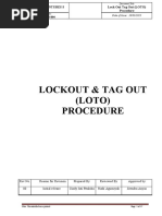 LOTO Flowchart Dec2011 | PDF | Prevention | Occupational Safety And Health