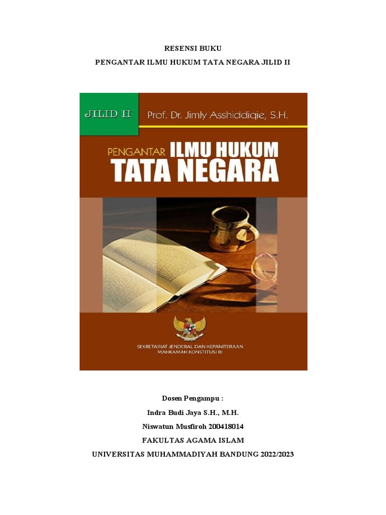 Resensi Buku - HTN | PDF
