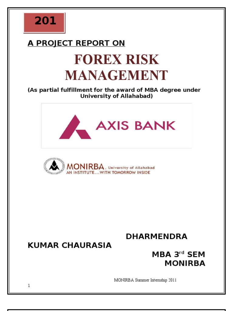 Forex Risk Management | PDF | Foreign Exchange Market | Exchange Rate