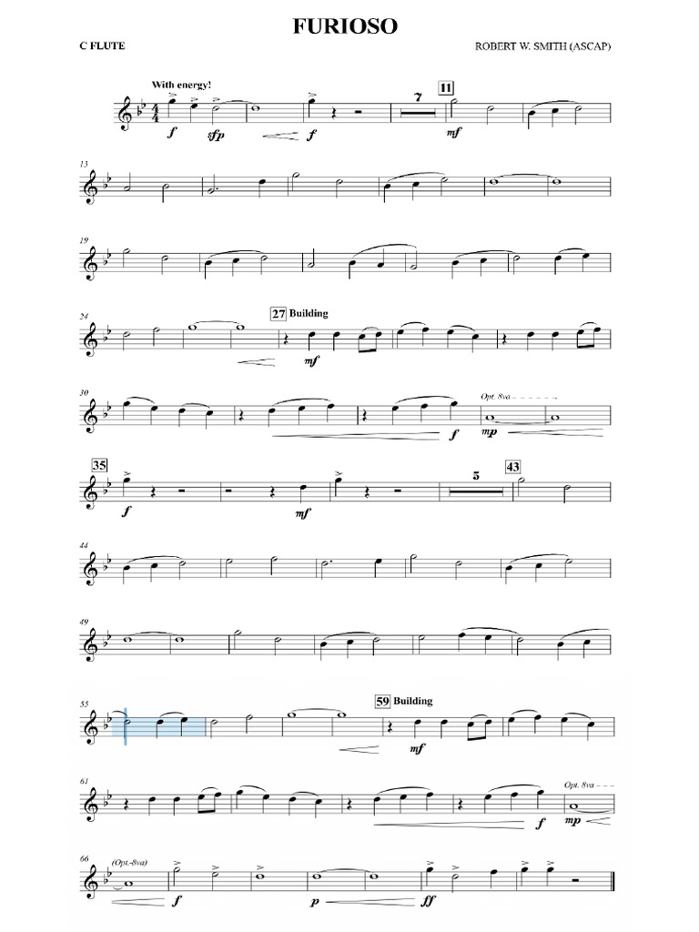 Furioso Flute | PDF