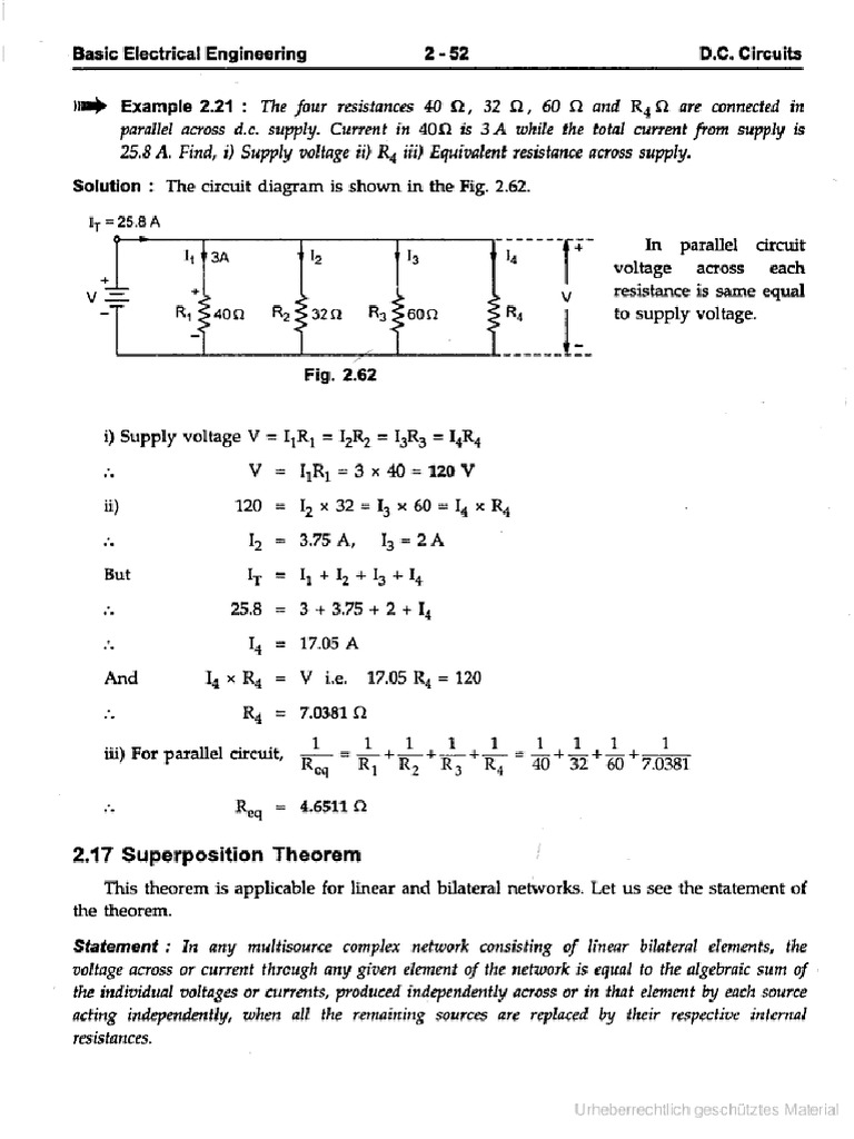 Superposition Theorem | PDF