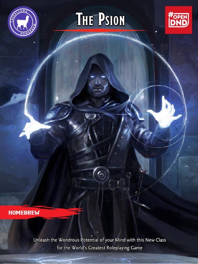 The Psion | PDF | Dungeons & Dragons | D20 System