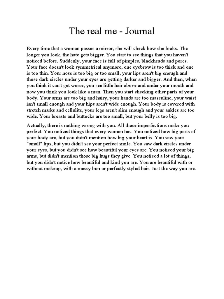 The Real Me Pdf 2573