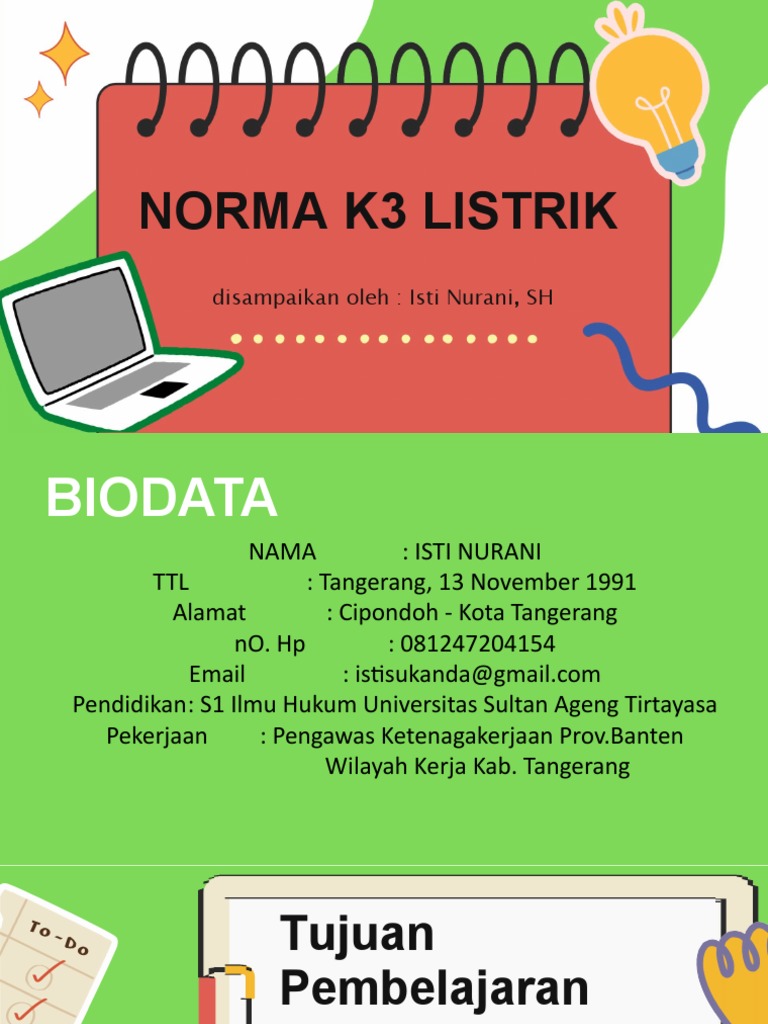 Norma K3 Listrik | PDF | Komputer