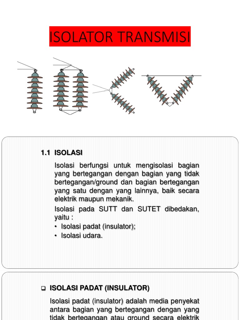 Isolator Transmisi | PDF