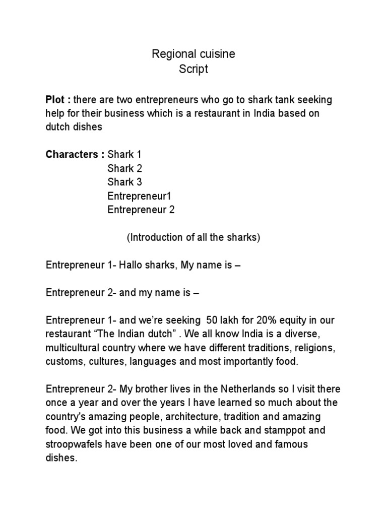 Script Group 3 | PDF | Waffle | Foods