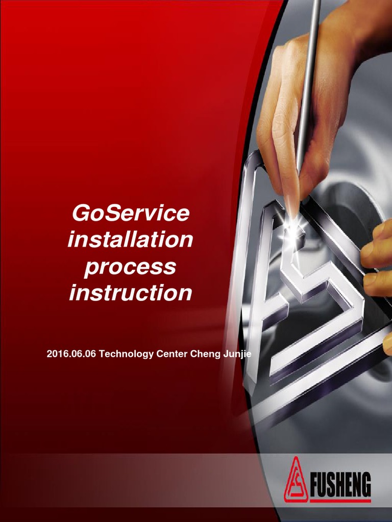 10.1GoService Installation Process Instruction | PDF
