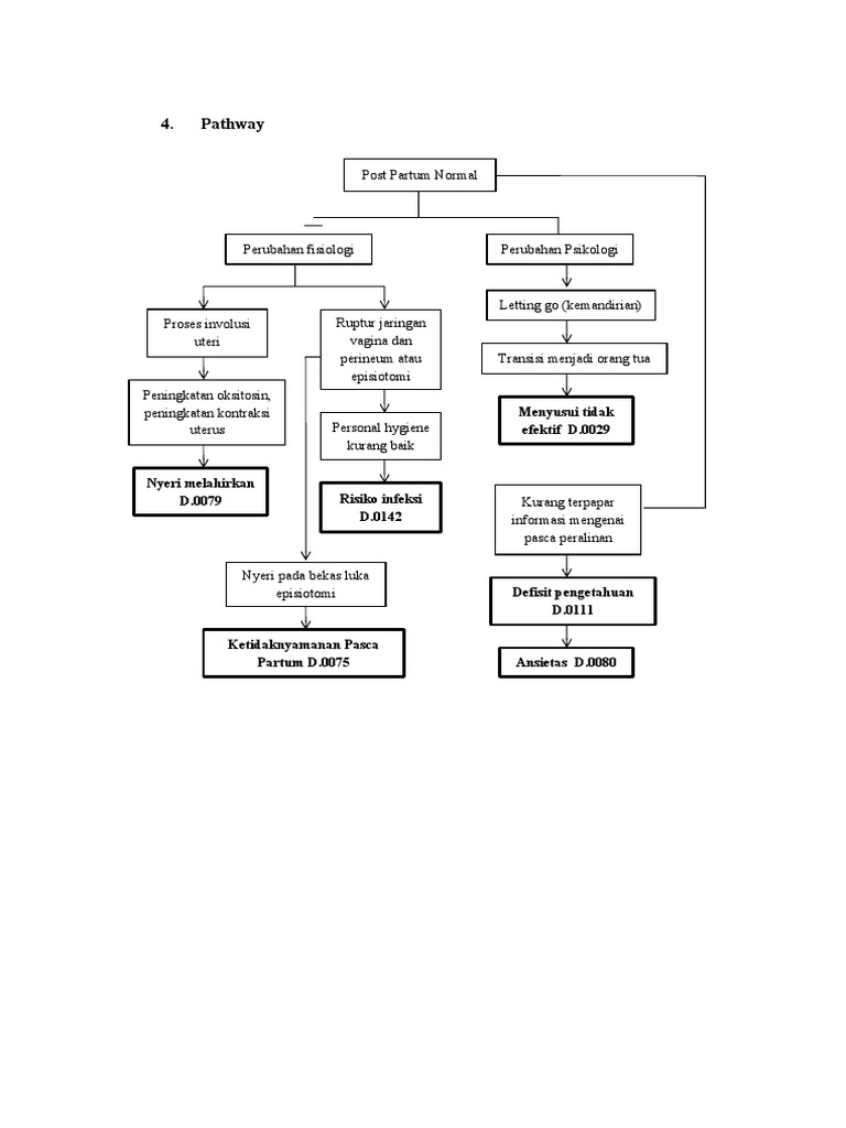Pathway Pasca Partum Normal dan Ketidaknyamanan | PDF