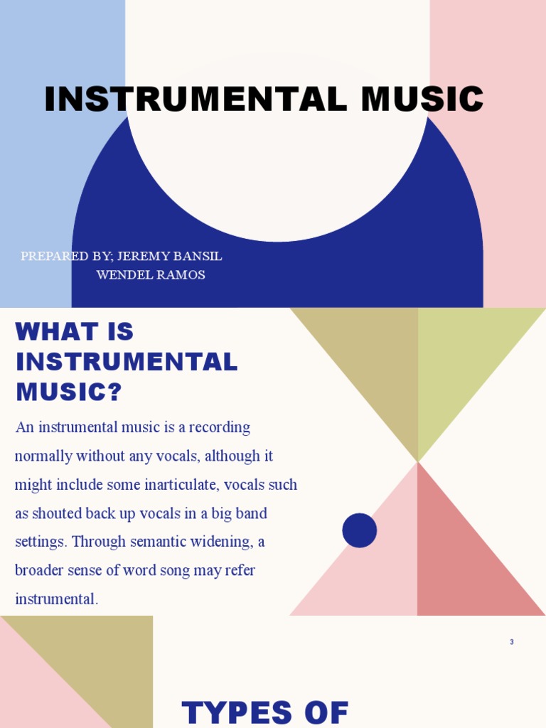 Instrumental Music | PDF
