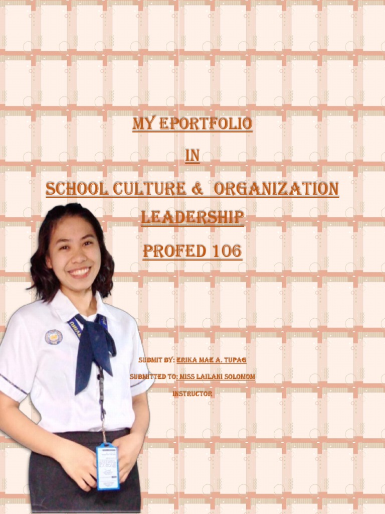 Las, Bee3a, Tupag Erika Eportfolio Final Req | PDF | Teachers | Philosophy Of Education