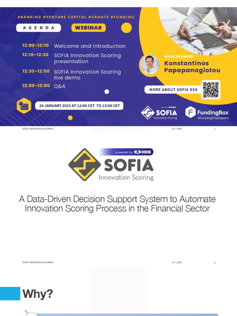 SOFIA Innovation Scoring | PDF | Innovation | Startup Company