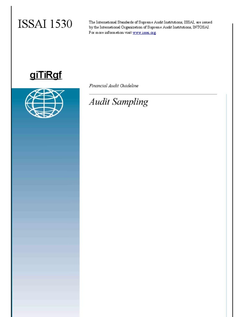 Audit Sampling | PDF | Financial Audit | Stratified Sampling