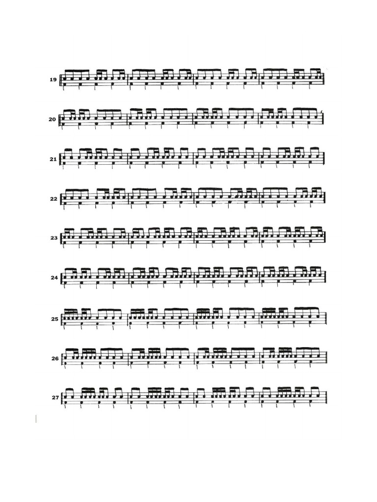 Ted Reed - Progressive Steps T For The Modern Drummer - 1996 26 | PDF
