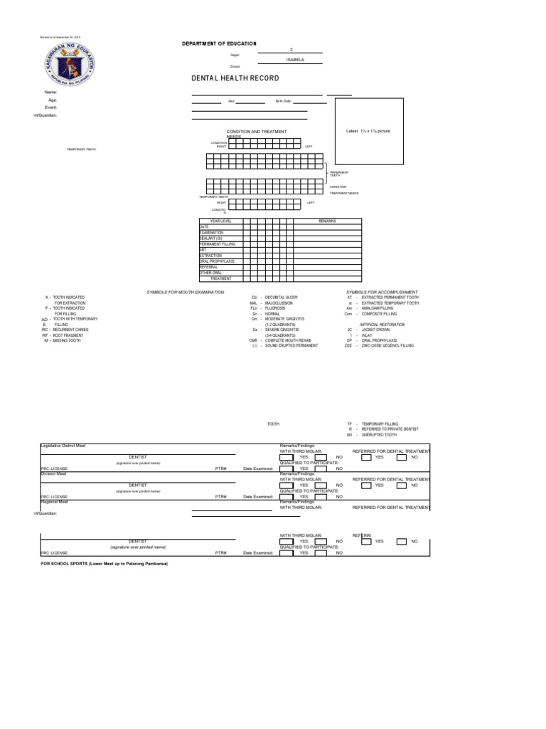 2020 Dental-Certificate | PDF | Dentist | Tooth