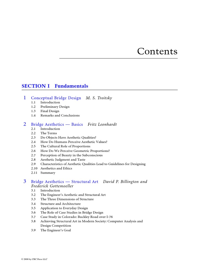 ANALYSIS & DESIGN - Chen, Duan, Bridge Engineering Handbook, (CRC 1999 ...