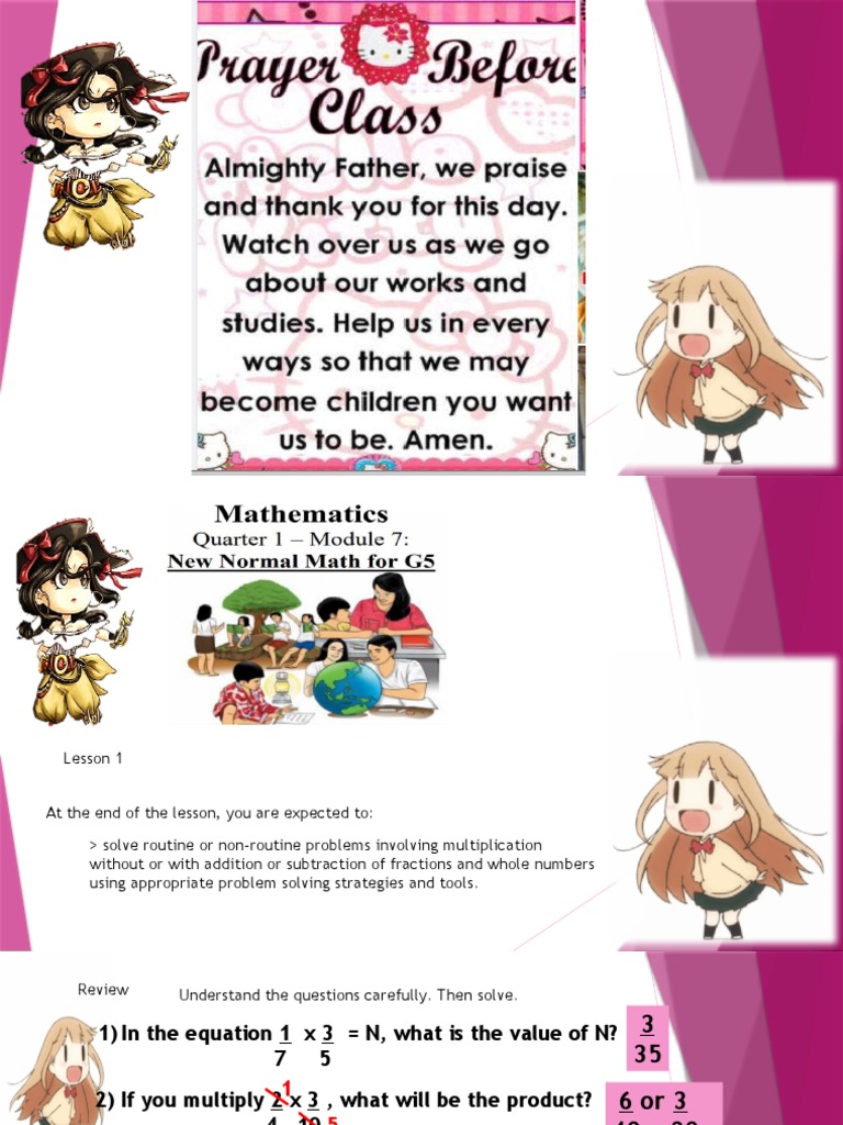 Math 5 Quarter 1 Module 7 | PDF | Arithmetic | Elementary Mathematics