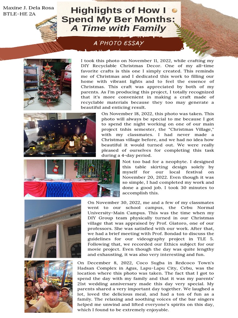 A Photo Essay Documenting Special Family Moments and Craft Projects ...