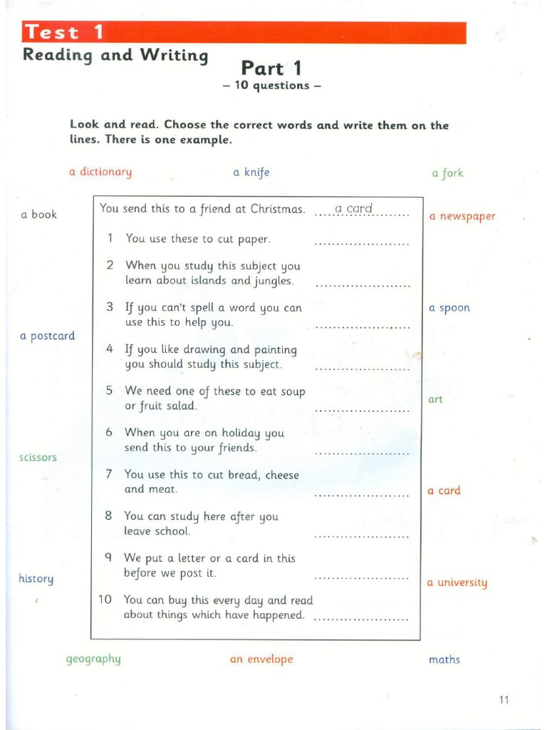 Test 1 Reading | PDF