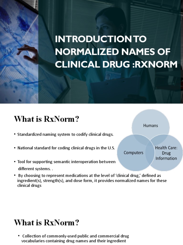 Group 5 - Rxnorm | PDF | Electronic Health Record | Cognitive Science