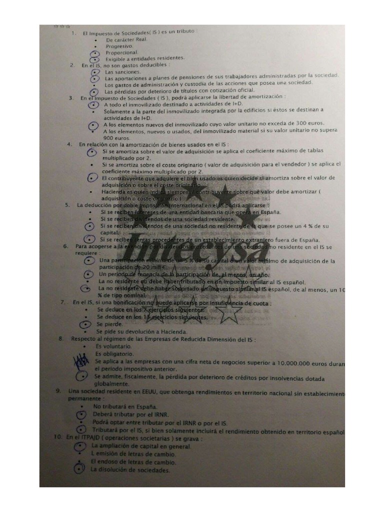 Examen Sistema Fiscal Ii Ucm | PDF