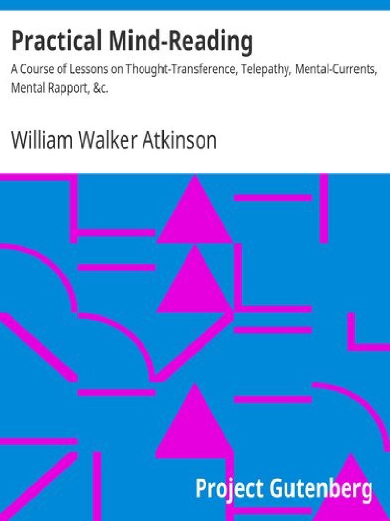 Practical Mind Reading Pdf Telepathy Mind