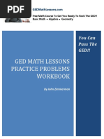 GED-Mathematical-Reasoning-Formulas | PDF | Area | Triangle