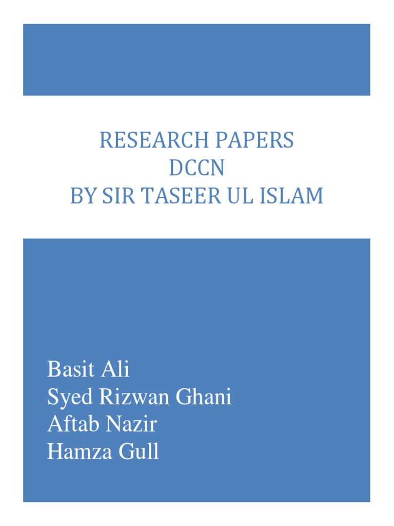 DCCN Project | PDF | Internet Of Things | Wireless Lan