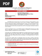 Bloodletting Activity Project Proposal | PDF | Blood Donation | Blood