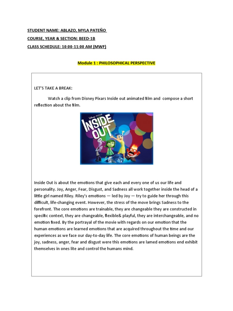 Uts Modules 1-6 | PDF | Reason | Adolescence