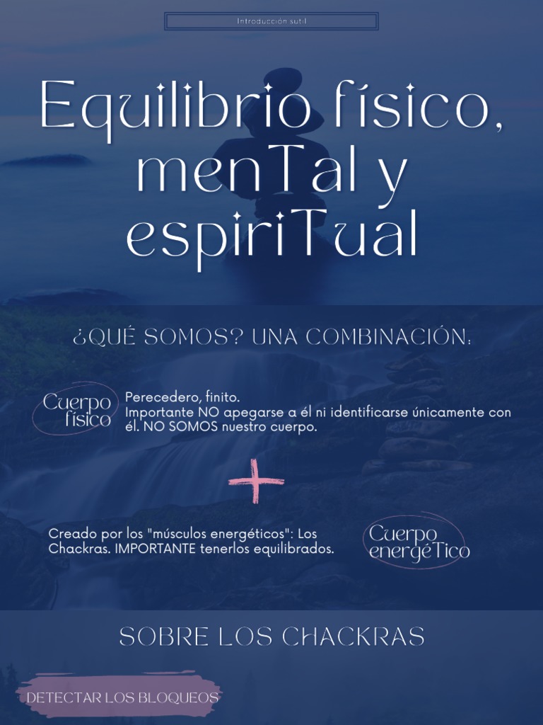Equilibrio Físico, Mental y Espiritual | PDF | Autoestima | Las emociones