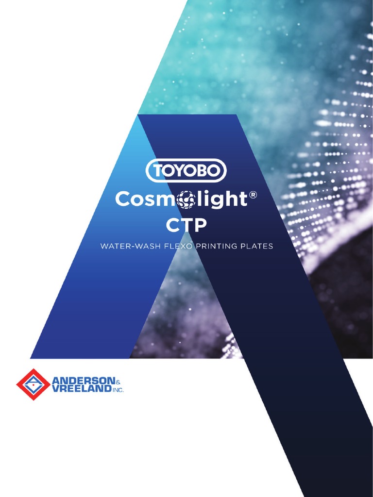 Toyobo Cosmolight CTP Brochure | PDF