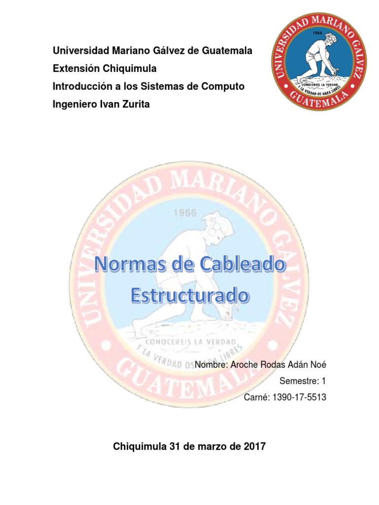 Normas Cableado Estructurado | PDF | Tecnología de información y comunicaciones | Telecomunicaciones