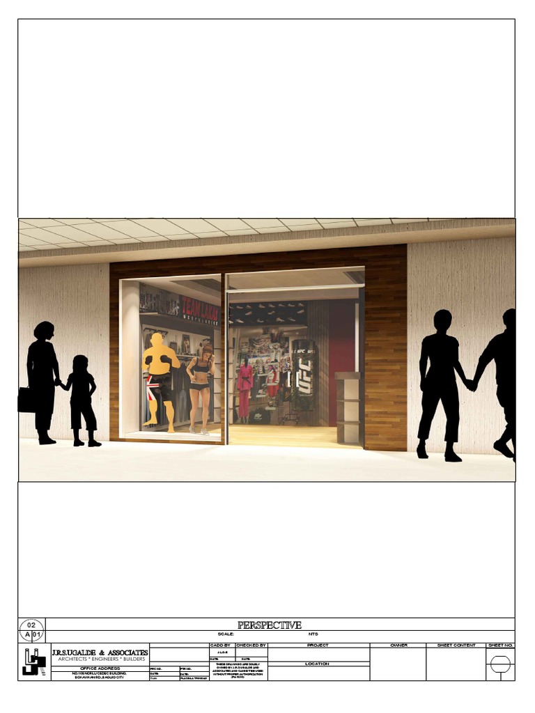 Architectural Sheet 02 NTS Scale Project Details | PDF