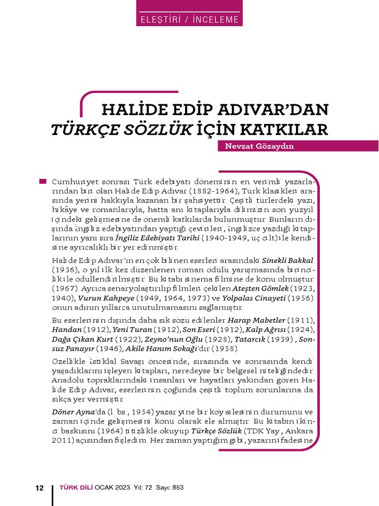 Nevzat Gozaydin - E - HALIDE EDIP ADIVARDAN - 8 | PDF