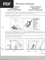 Crane Rope Reeving Guidelines | PDF | Crane (Machine) | Manufactured Goods